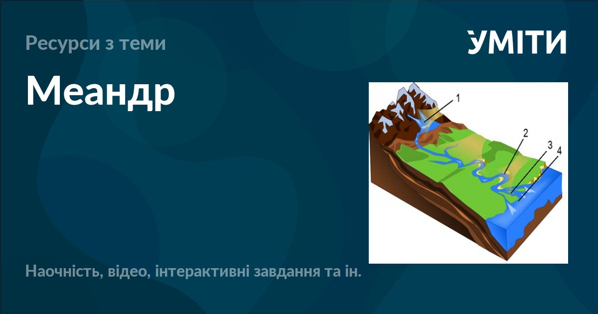 Меандр – УМІТИ
